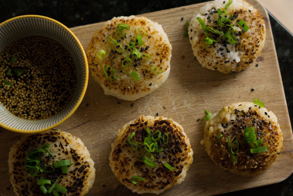 Yaki onigiri de atún – Mi Corazón de Arroz
